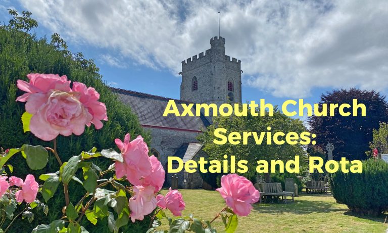 Welcome to Axmouth Church – use the Menu to find your way round